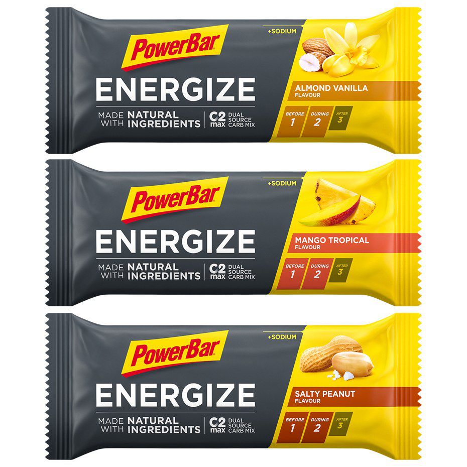 Barre PowerBar Energize NATURAL 55gr